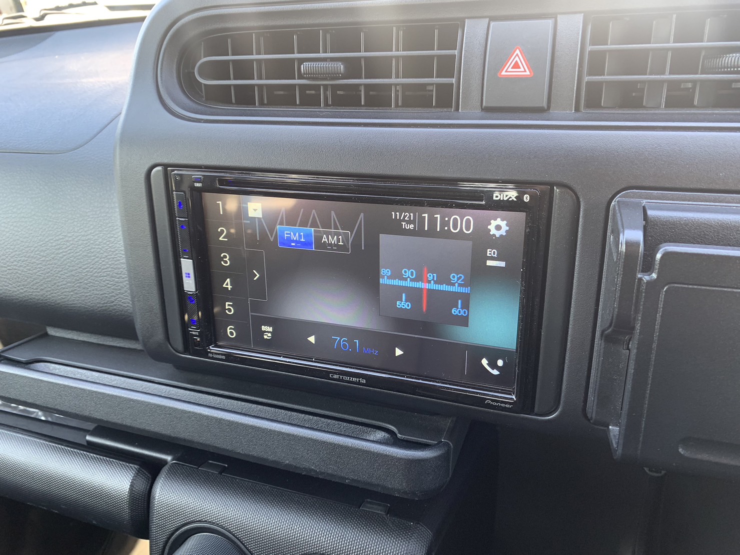 （株）SHOEI GROUP CARSOL（整備・修理） - トヨタ プロボックスバン【型式：DBE-NSP160V H30年式 50,900㎞】 シートカバー取付・ディスプレイカーオーディオ ...