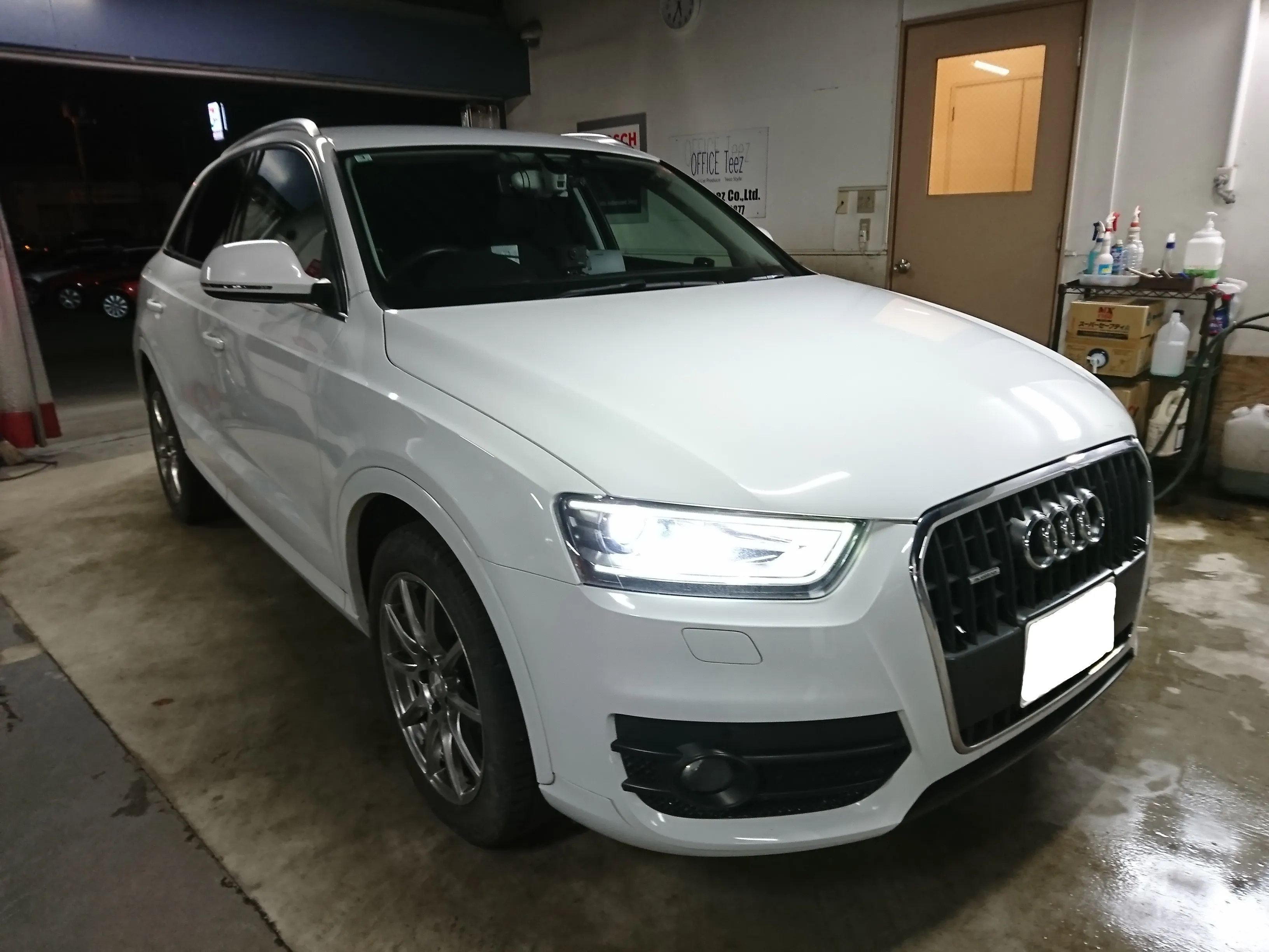 （株）オフィスティーズ OFFICE Teez（整備・修理） - Audi Q3 エンジンぶれ チェックランプ・EPCランプ点灯の作業実績 ...